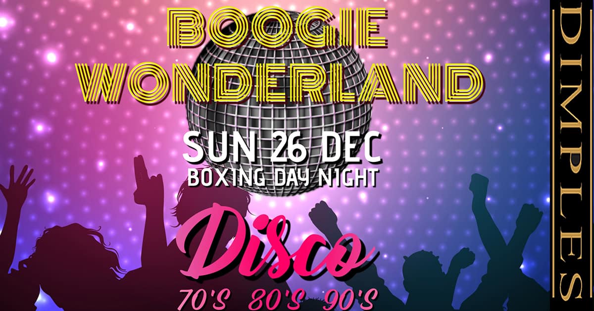 Boogie Wonderland Boxing Day